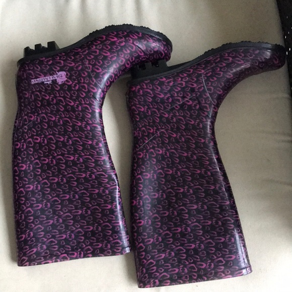 Shoes | Nwob Disney Descendants Girls Knee High Rain Boots | Poshmark